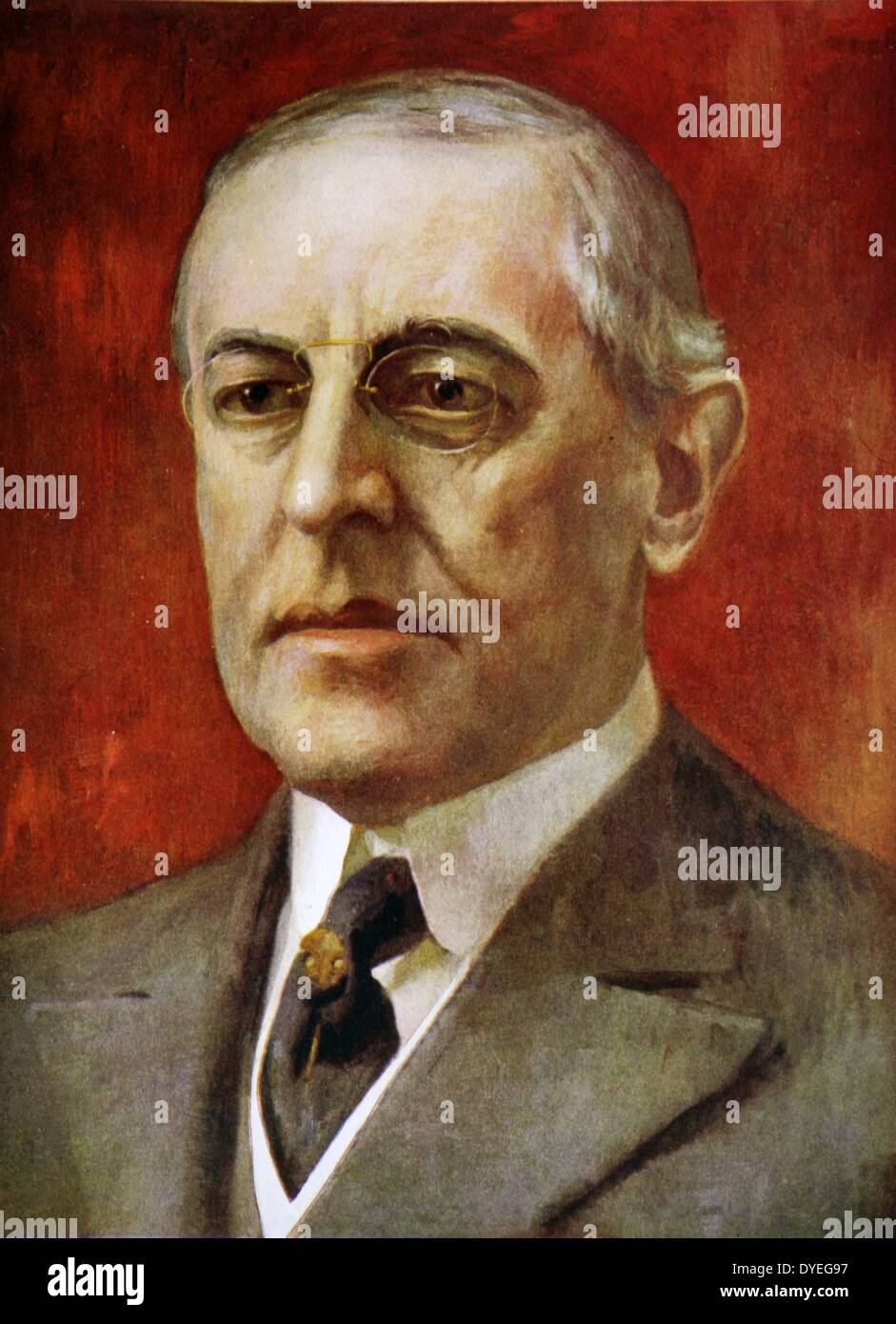 World War 1 - Thomas Woodrow Wilson (1856-1924) was the 28th President ...