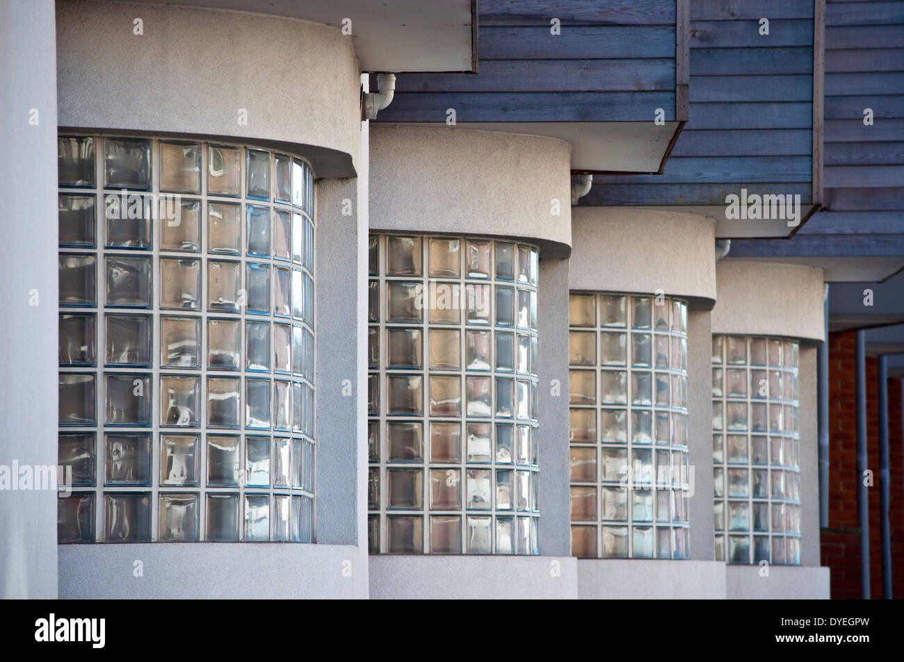 Glass brick building Stock Photo, Royalty Free Image: 68547329 - Alamy