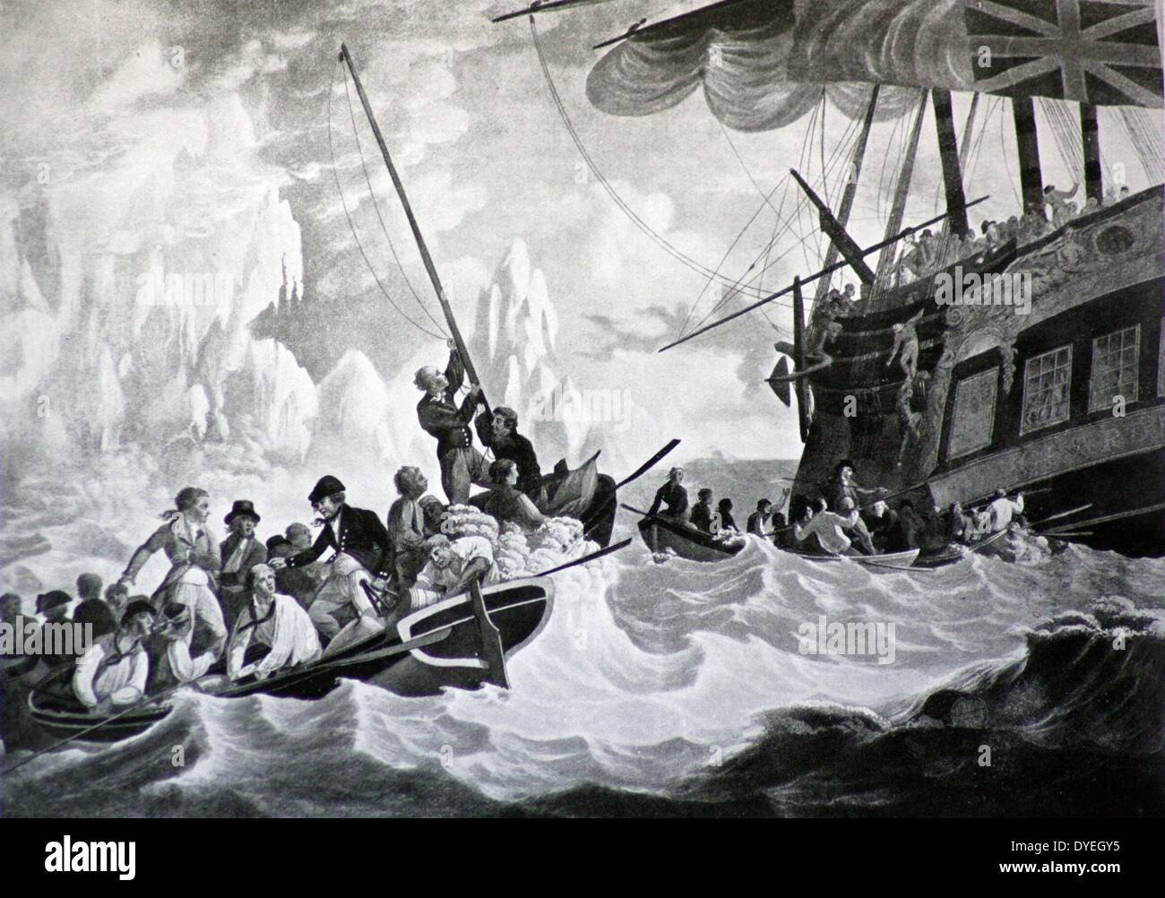 Part of the crew of hms guardian hi-res stock photography and images ...