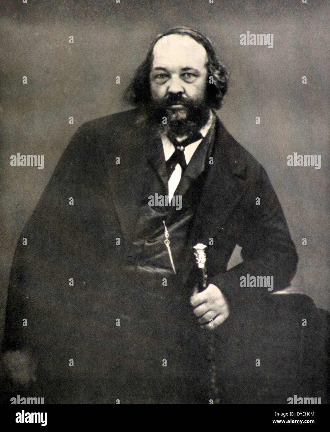 Mikhail Alexandrovich Bakunin (1814-1876) was a Russian revolutionary ...