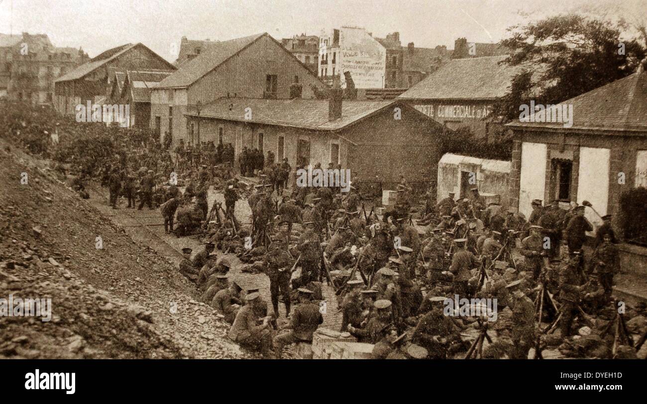 Mons 1914 hi-res stock photography and images - Alamy