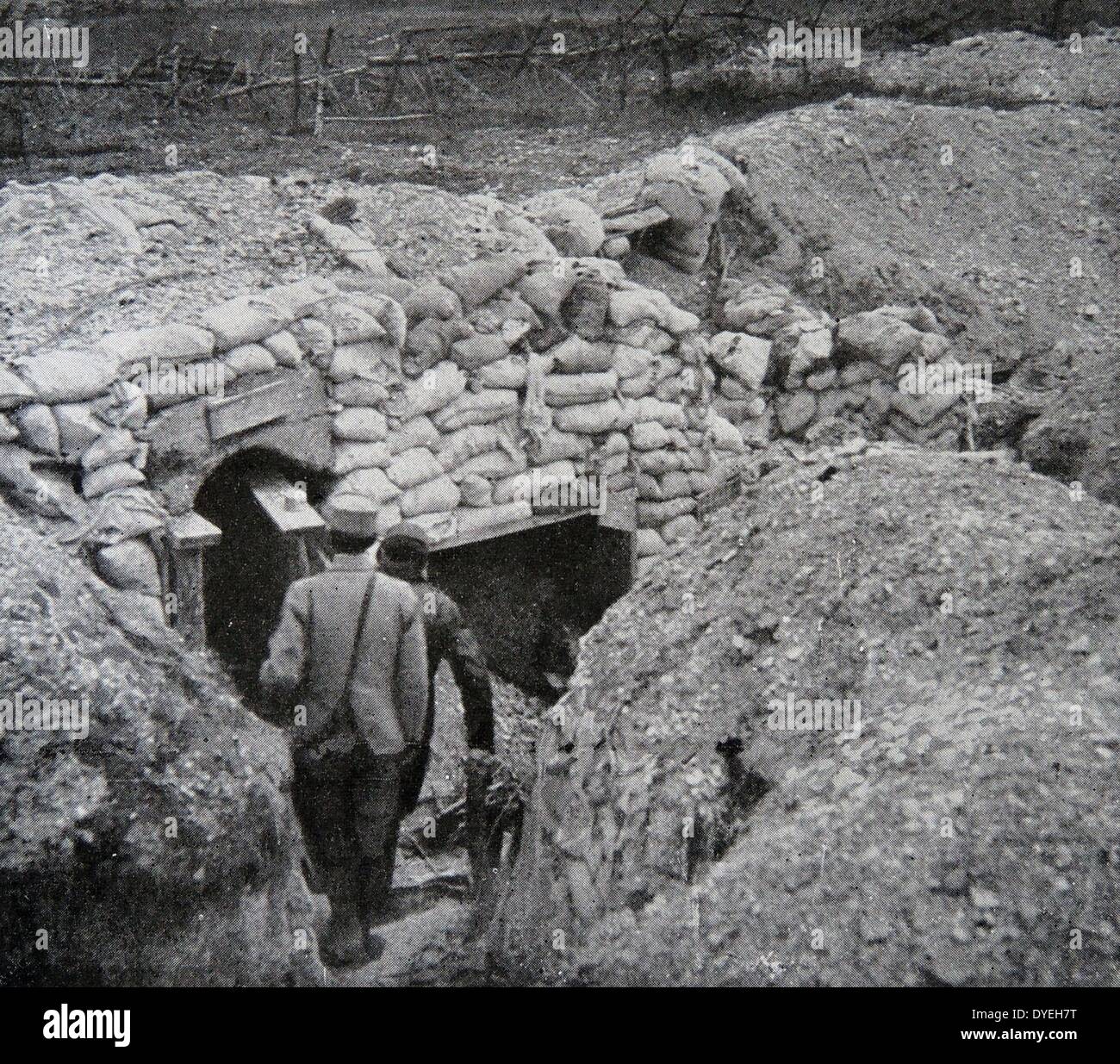 World war 1 trenches hi-res stock photography and images - Alamy