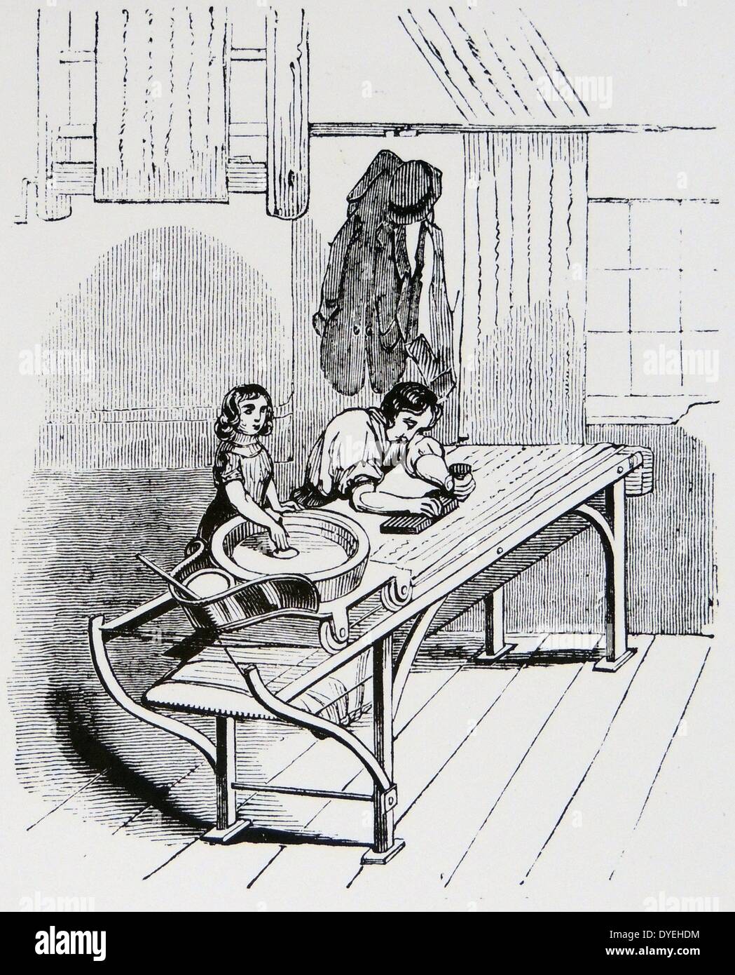 Calico printing by hand blocks hi-res stock photography and images - Alamy