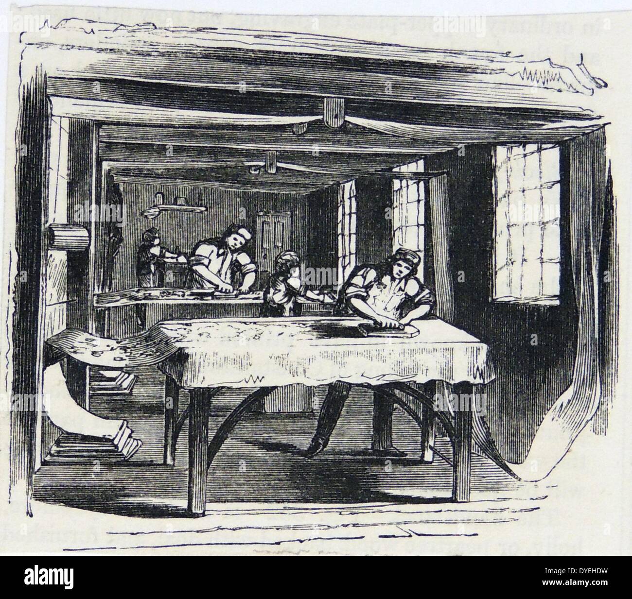 Calico Printing By Hand Blocks High Resolution Stock Photography and ...