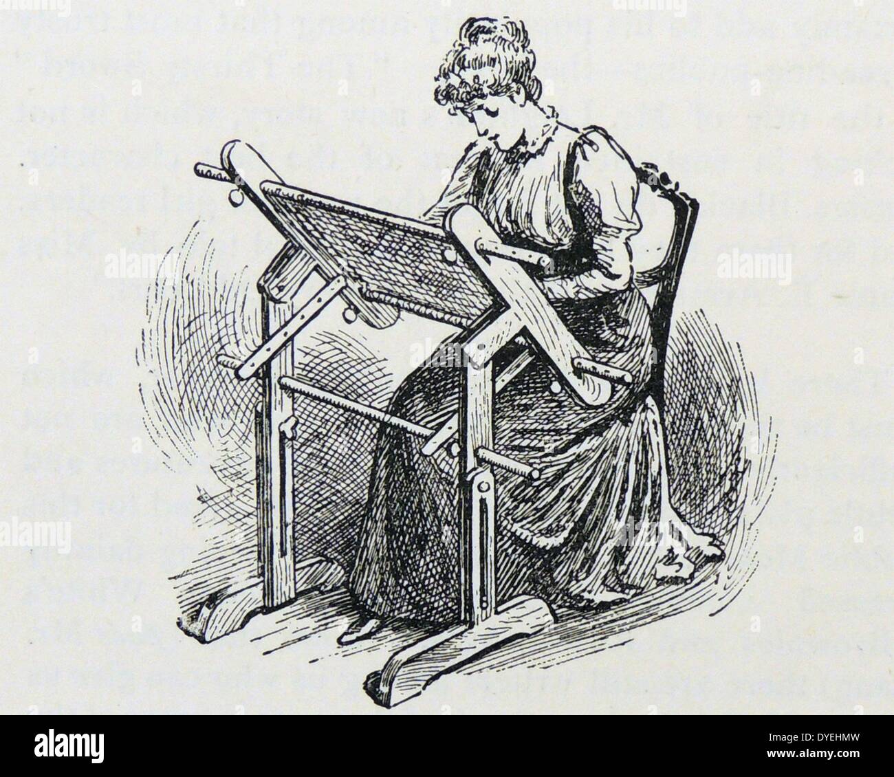 Handicraft embroidery needlework domestic woman female textiles hi-res ...