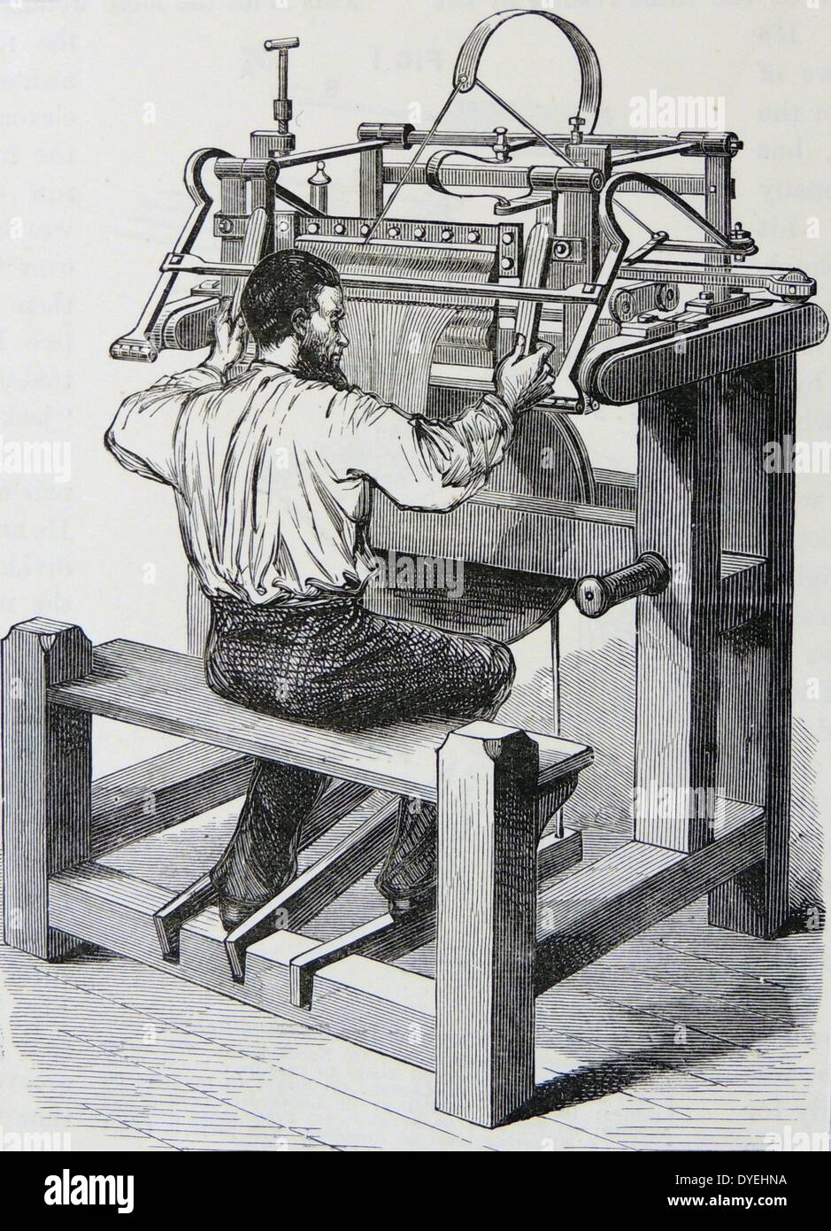 Treadle hi-res stock photography and images - Alamy