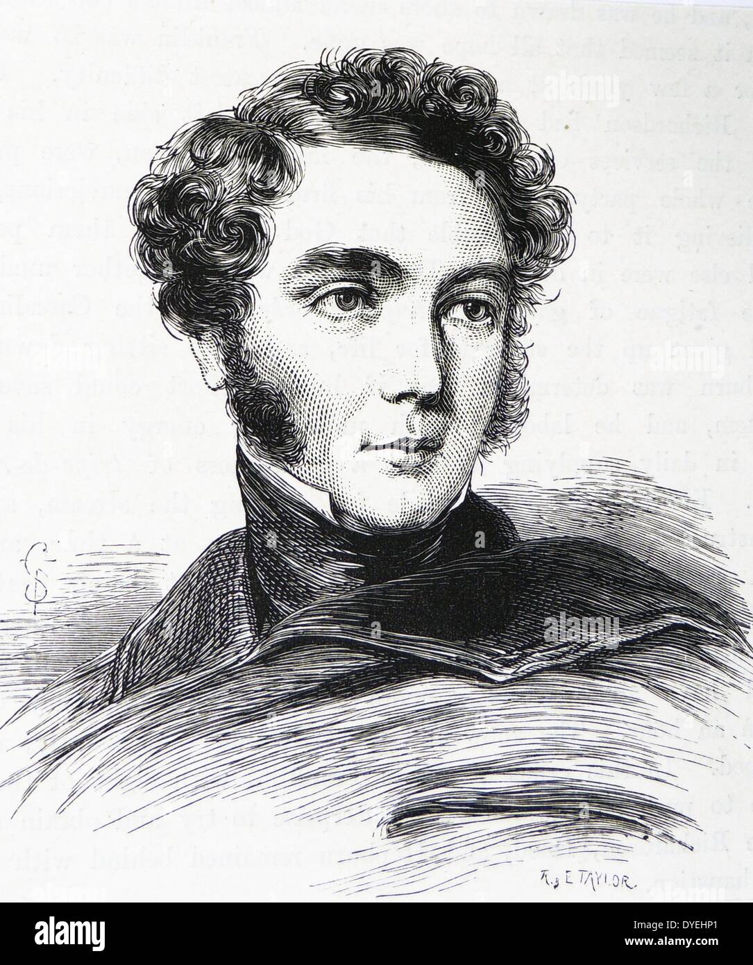 George Back (1797-1878) British Arctic explorer and navigator. Member ...