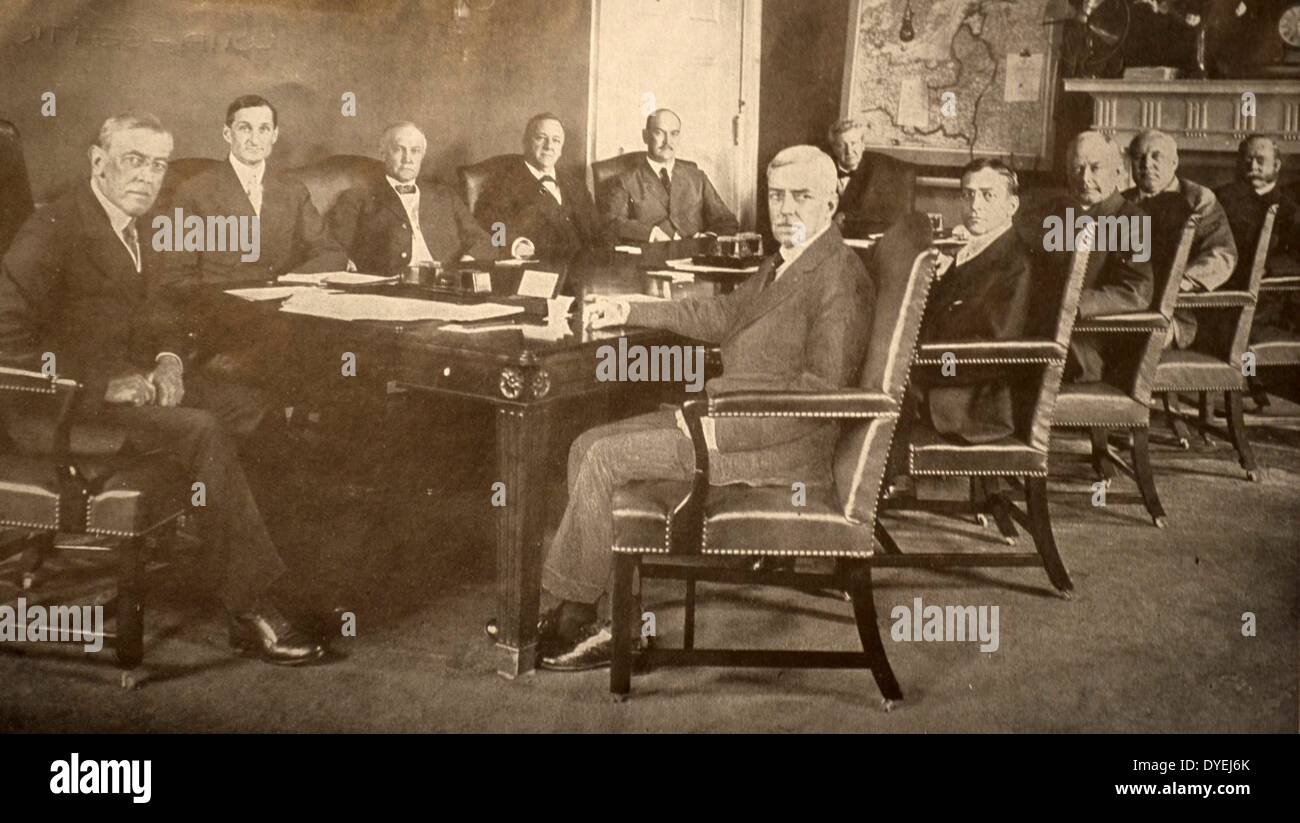 World War 1 - President Woodrow Wilson (1856-1924) 28th President of ...