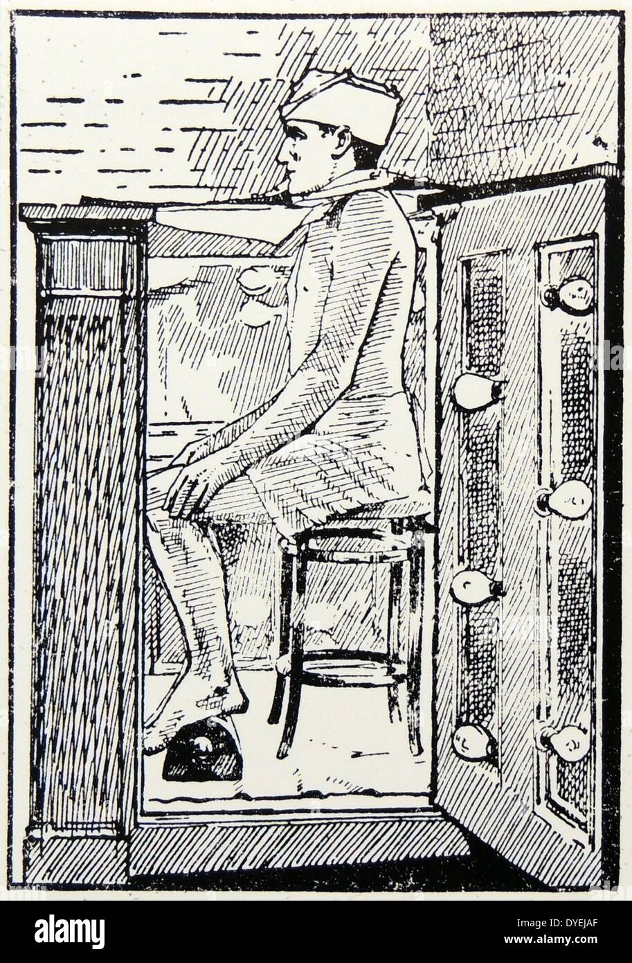 Electric light bath, invented by Dr J.H. Kellogg. Recommended for colds ...