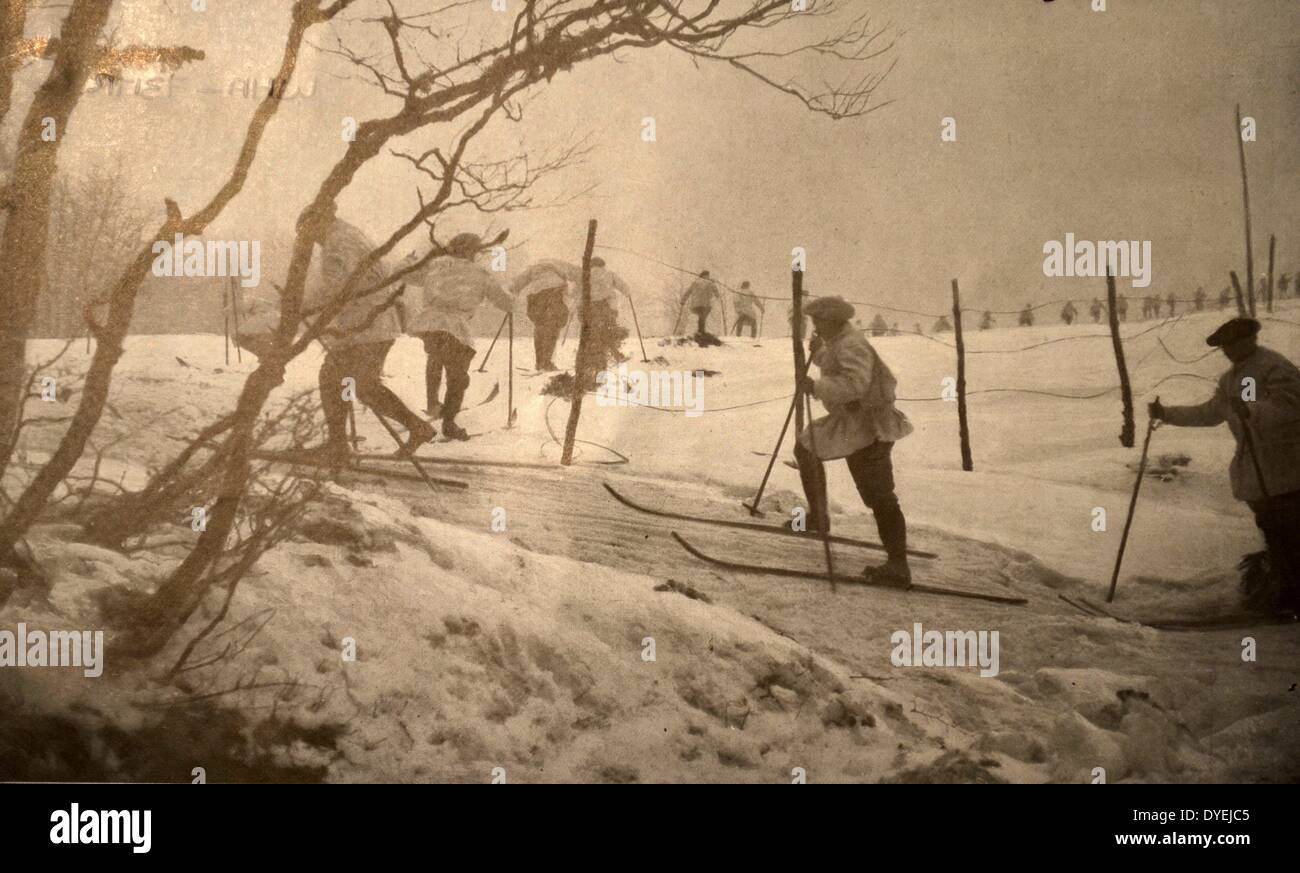 French soldiers in the winter hi-res stock photography and images - Alamy