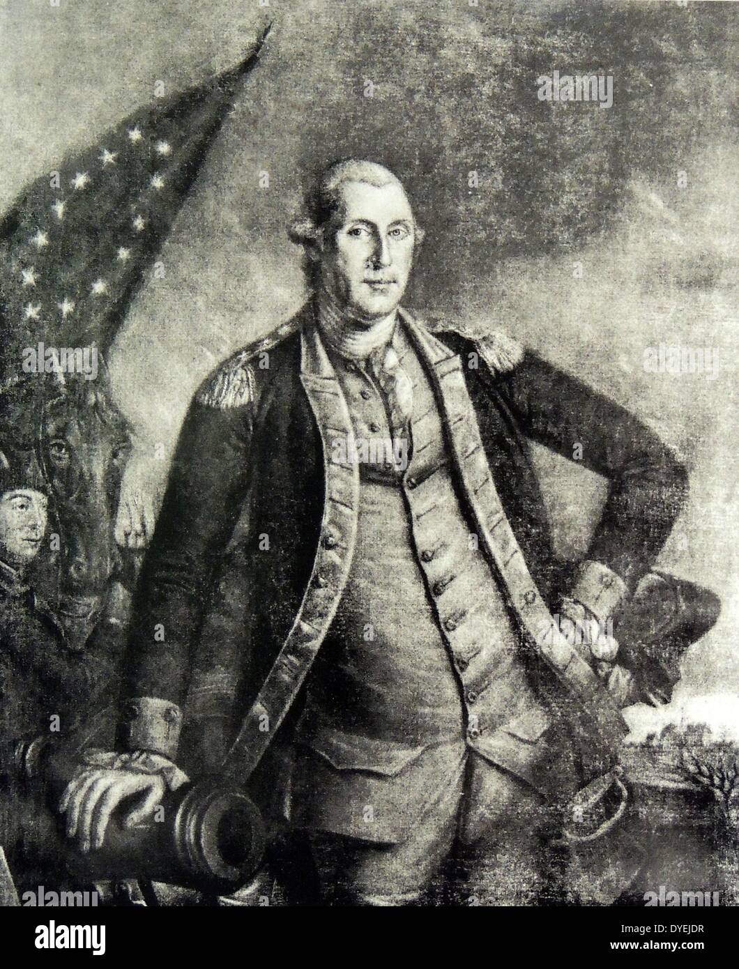 Continental army george washington hi-res stock photography and images ...