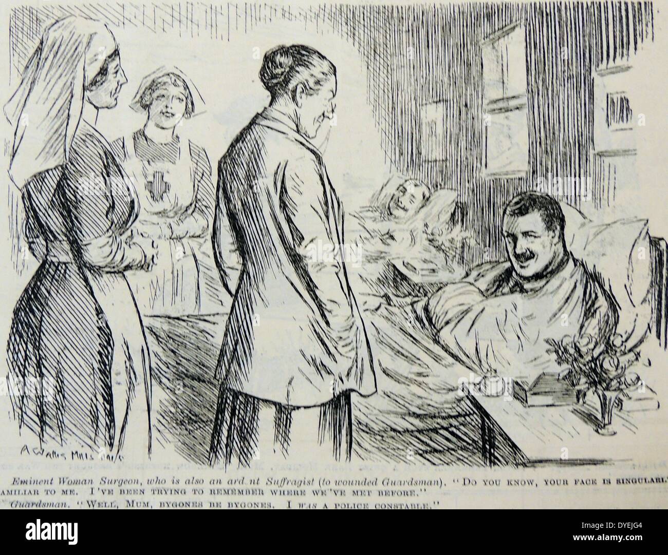 First world war cartoon hi-res stock photography and images - Alamy