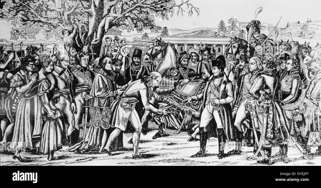 Napoleon bonaparte keys vienna napoleon napoleonic era illustration ...