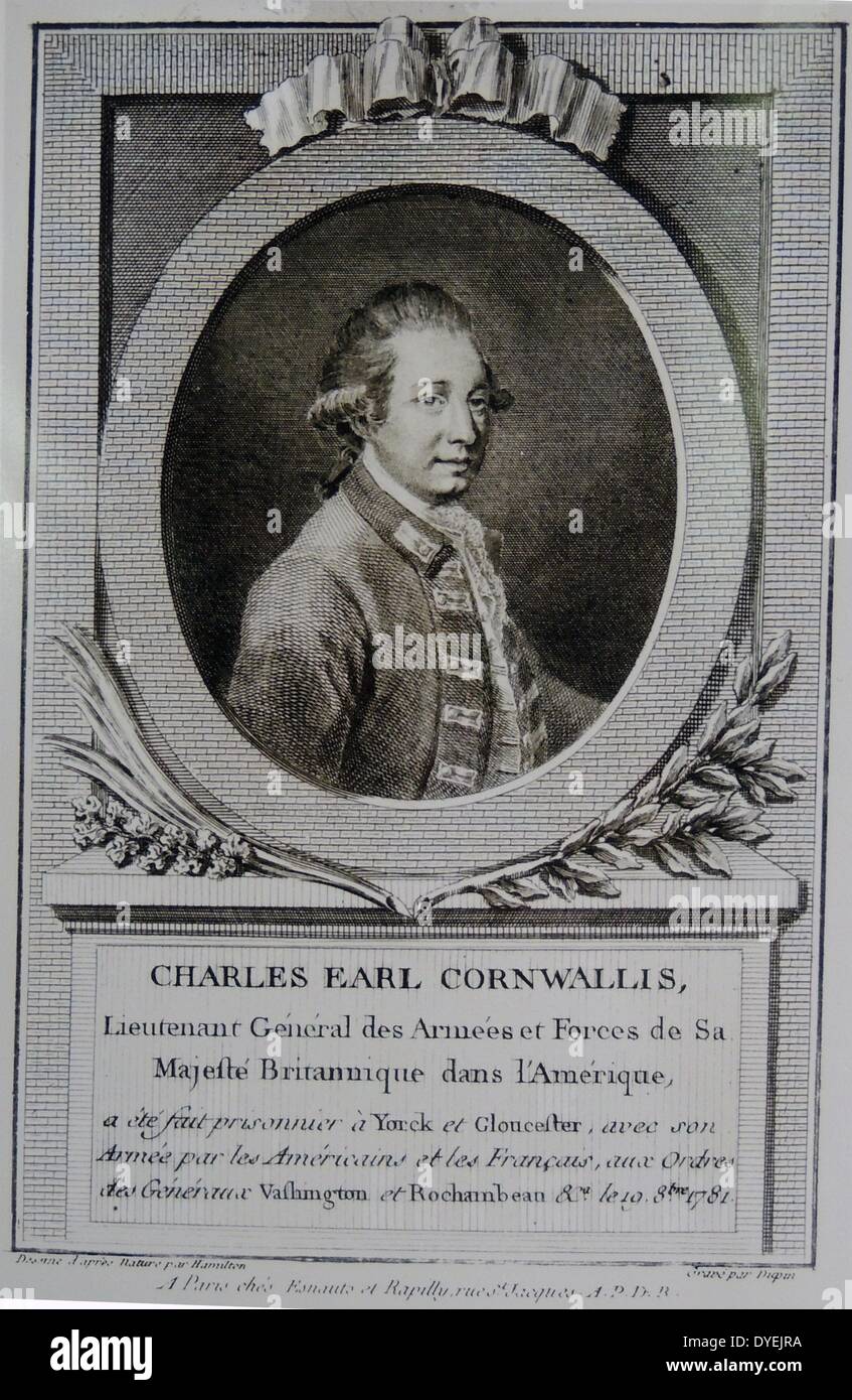 Charles cornwallis hi-res stock photography and images - Alamy