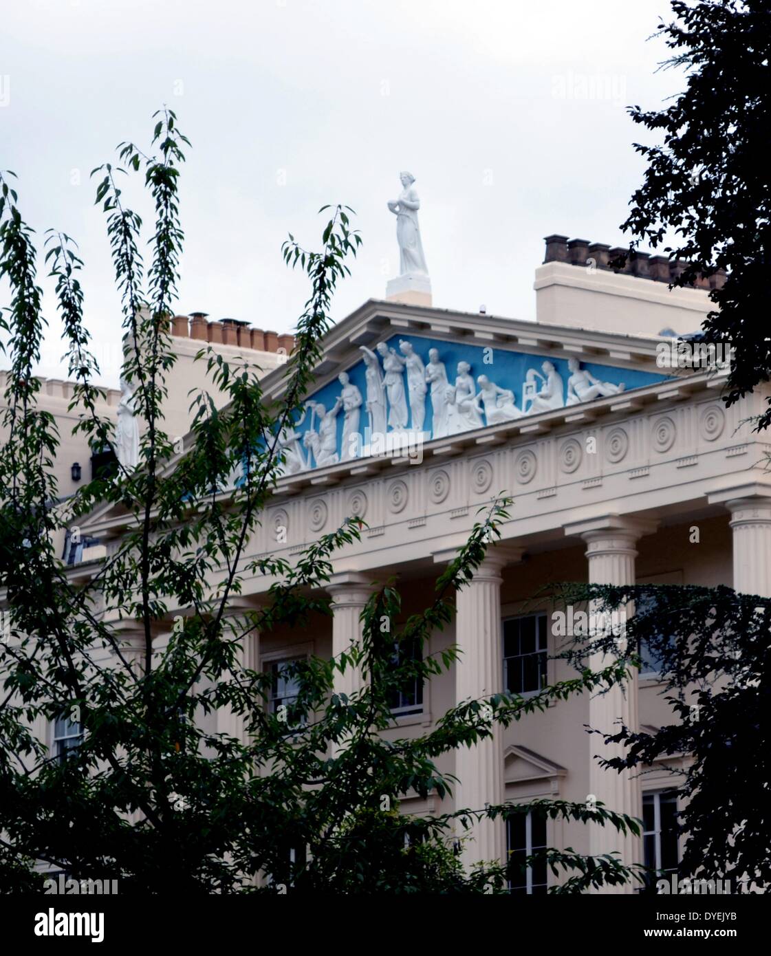 Hanover Terrace London 2013. Classic Greek style building designed by ...