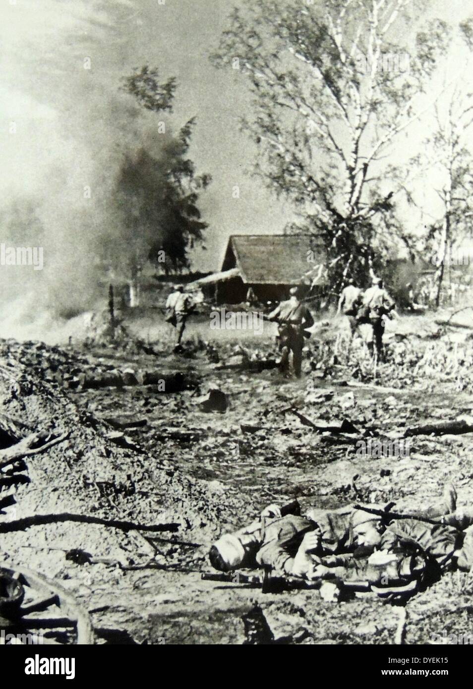 German russia wwii world war ii smolensk battle wounded attack hi-res ...