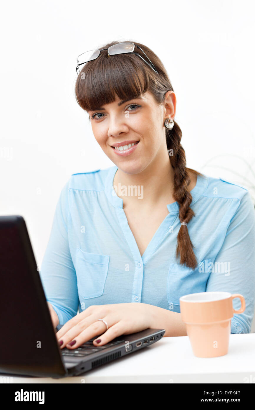 Office typing hi-res stock photography and images - Alamy