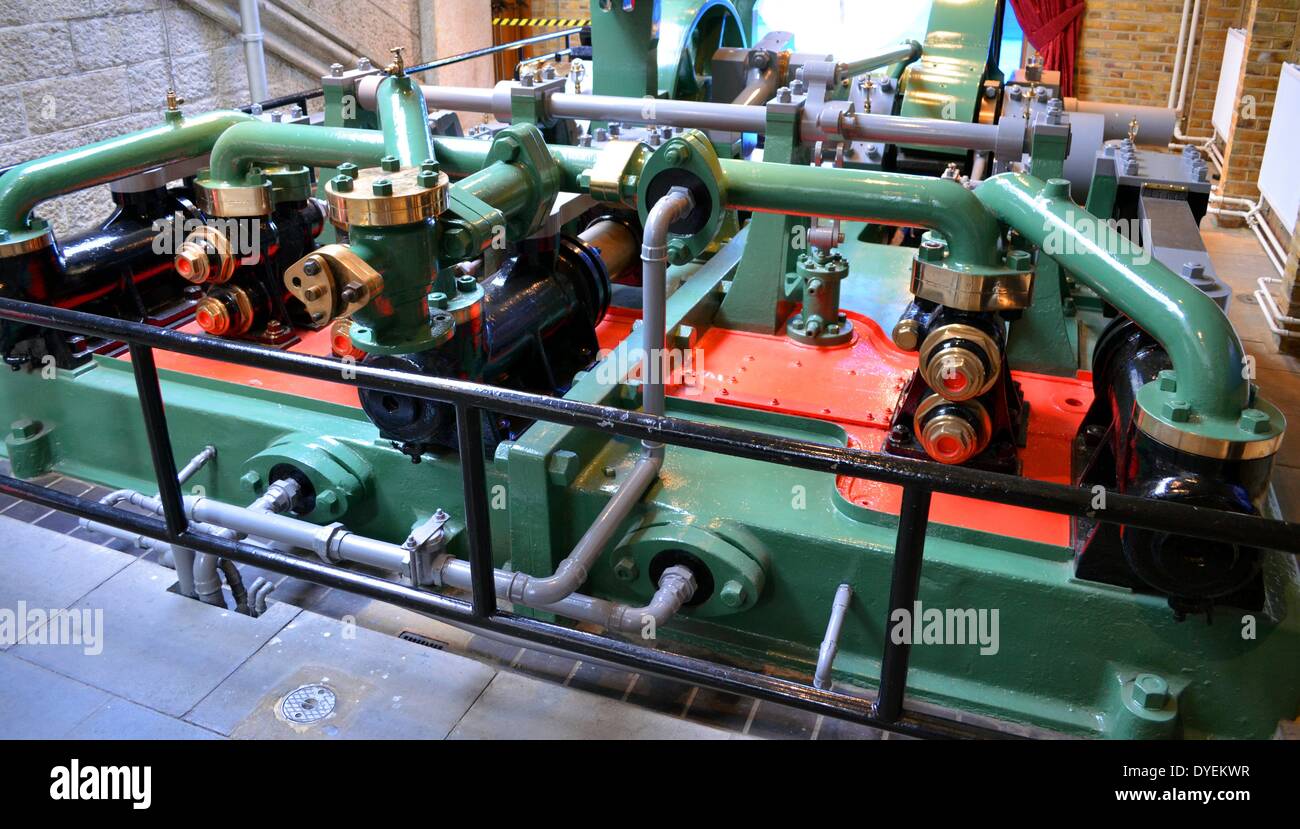 Part of the Engine for Tower Bridge London 2013 Stock Photo - Alamy