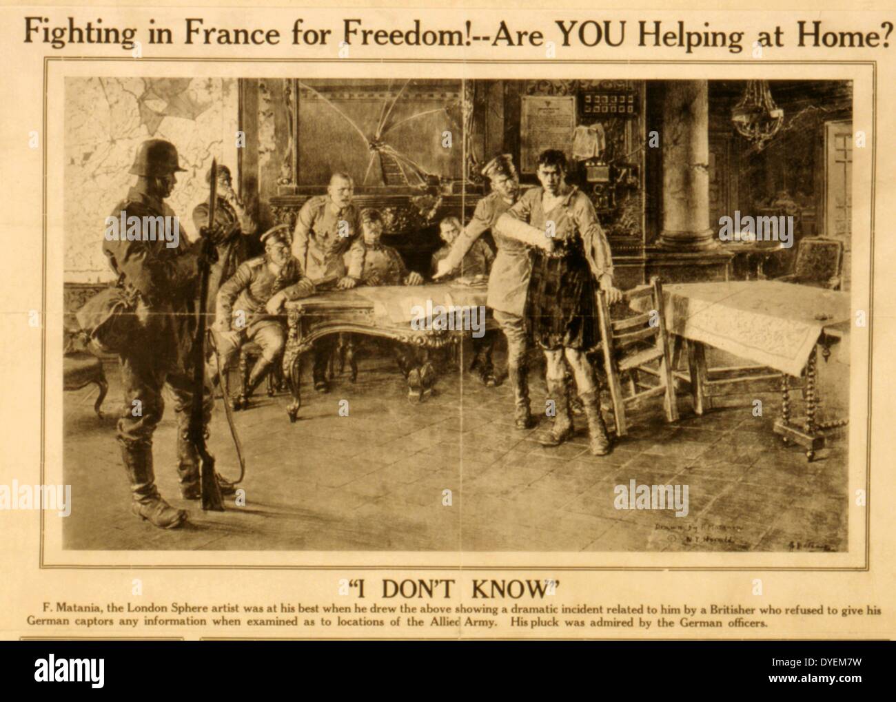 World war i newspaper hi-res stock photography and images - Alamy