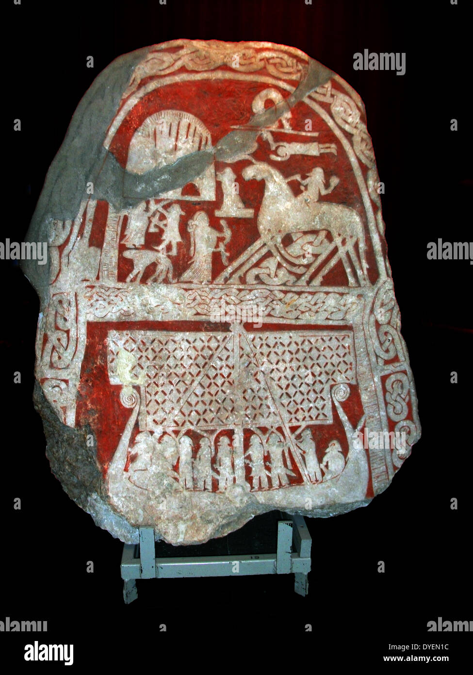 The Tjängvide image stone, listed in Rundata as Gotland Runic ...