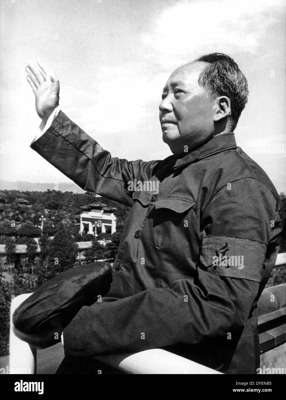 Mao zedong 1893 1976 chinese revolutionary Black and White Stock Photos ...