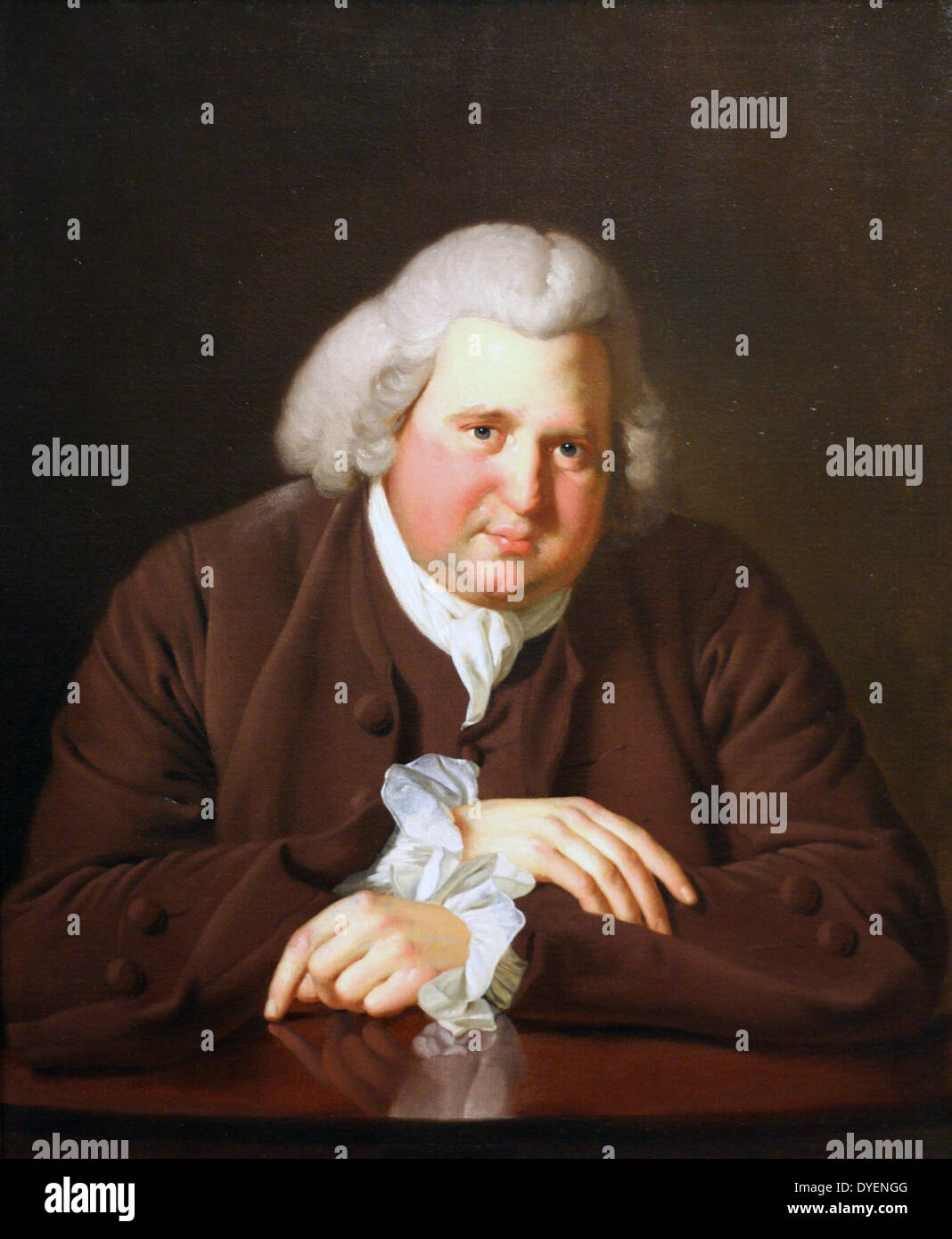 Erasmus darwin joseph wright hi-res stock photography and images - Alamy