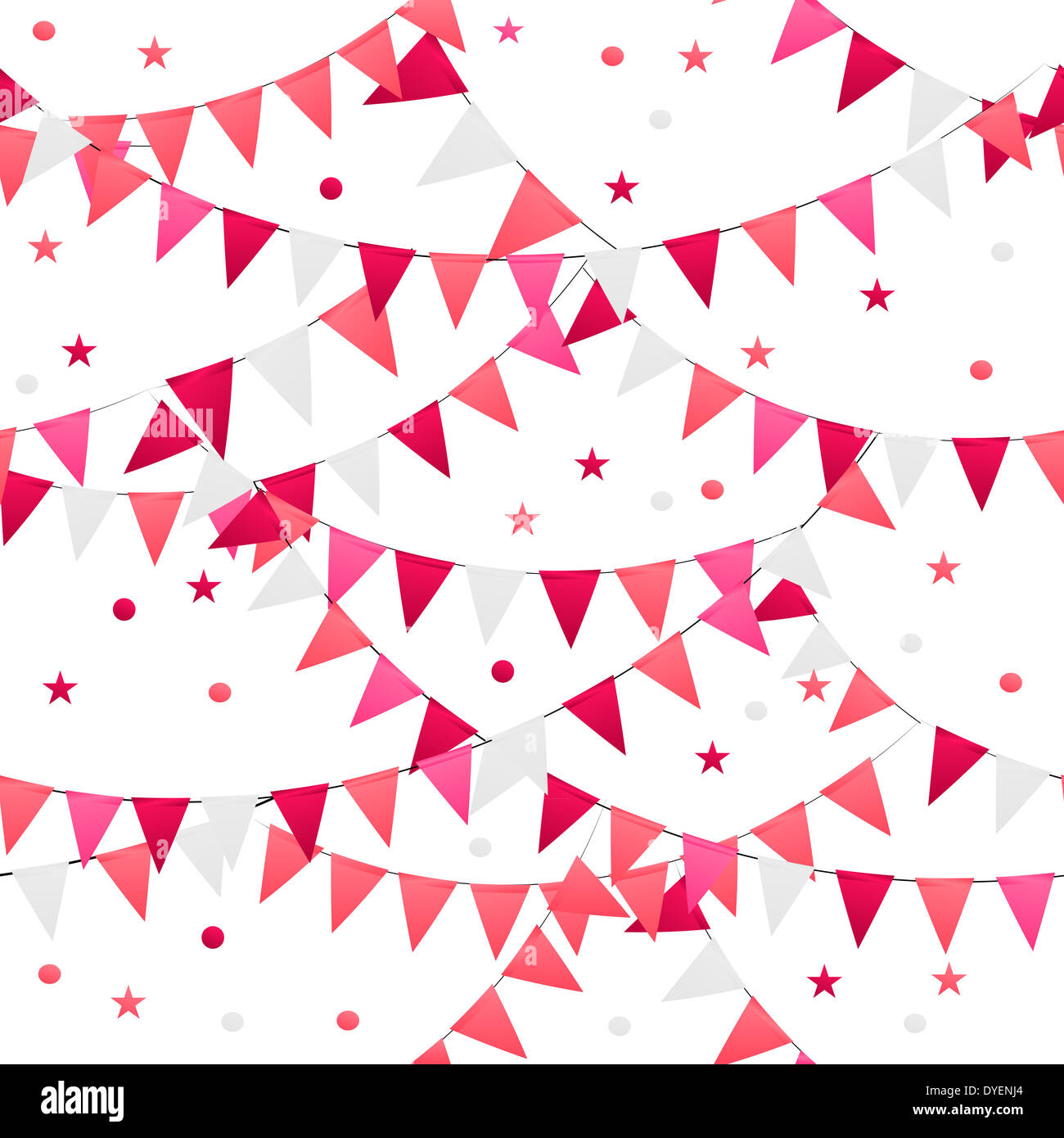 Party Background Seamless Pattern Vector Illustration Stock Photo - Alamy