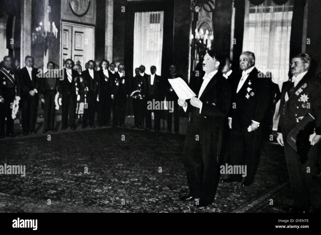 New years reception hitler hi-res stock photography and images - Alamy