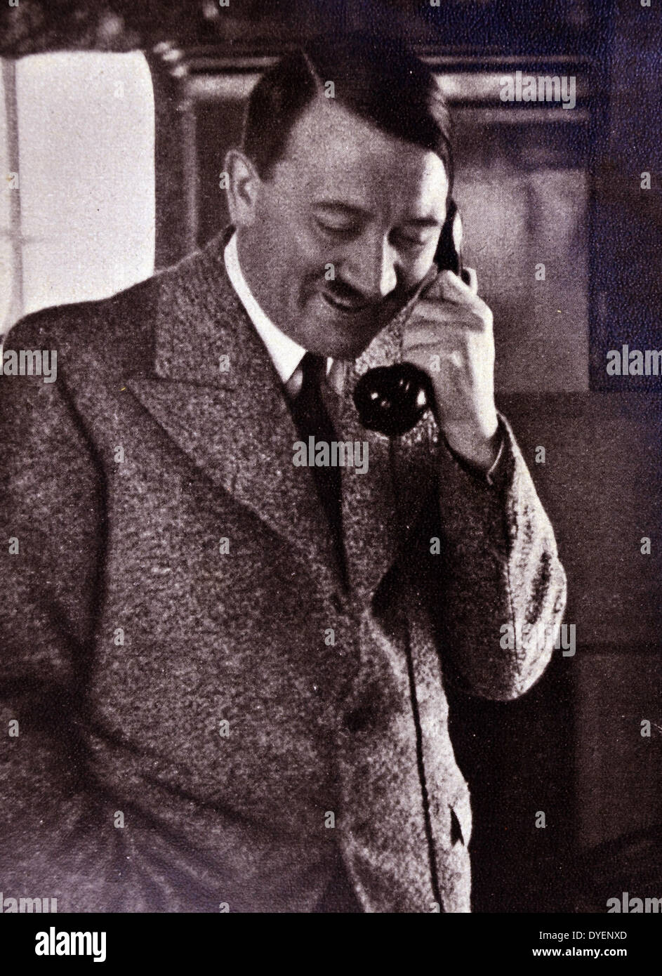 Adolf Hitler 1889-1945. German politician and the leader of the Nazi ...