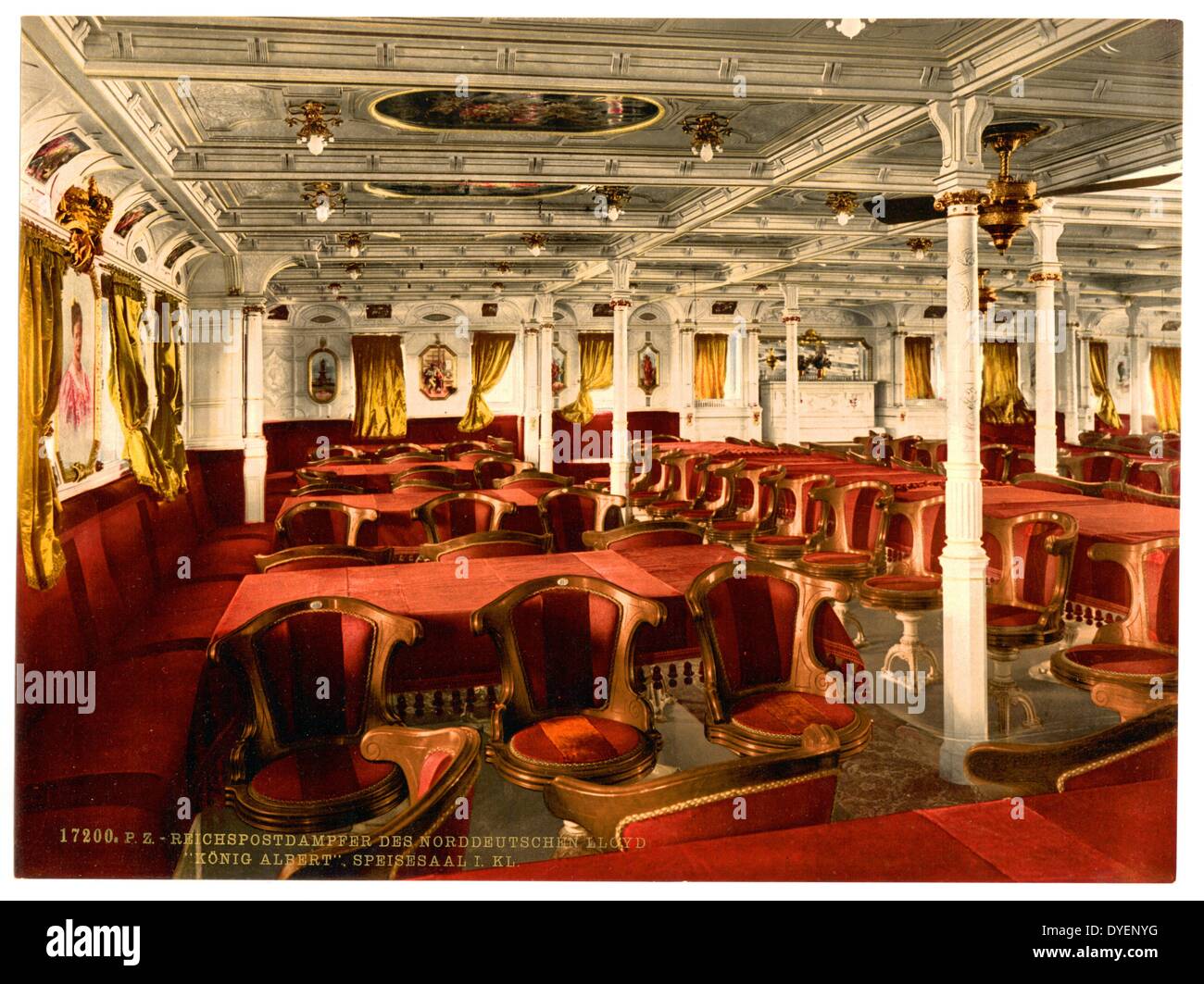 First class passenger ship 1890 hi-res stock photography and images - Alamy