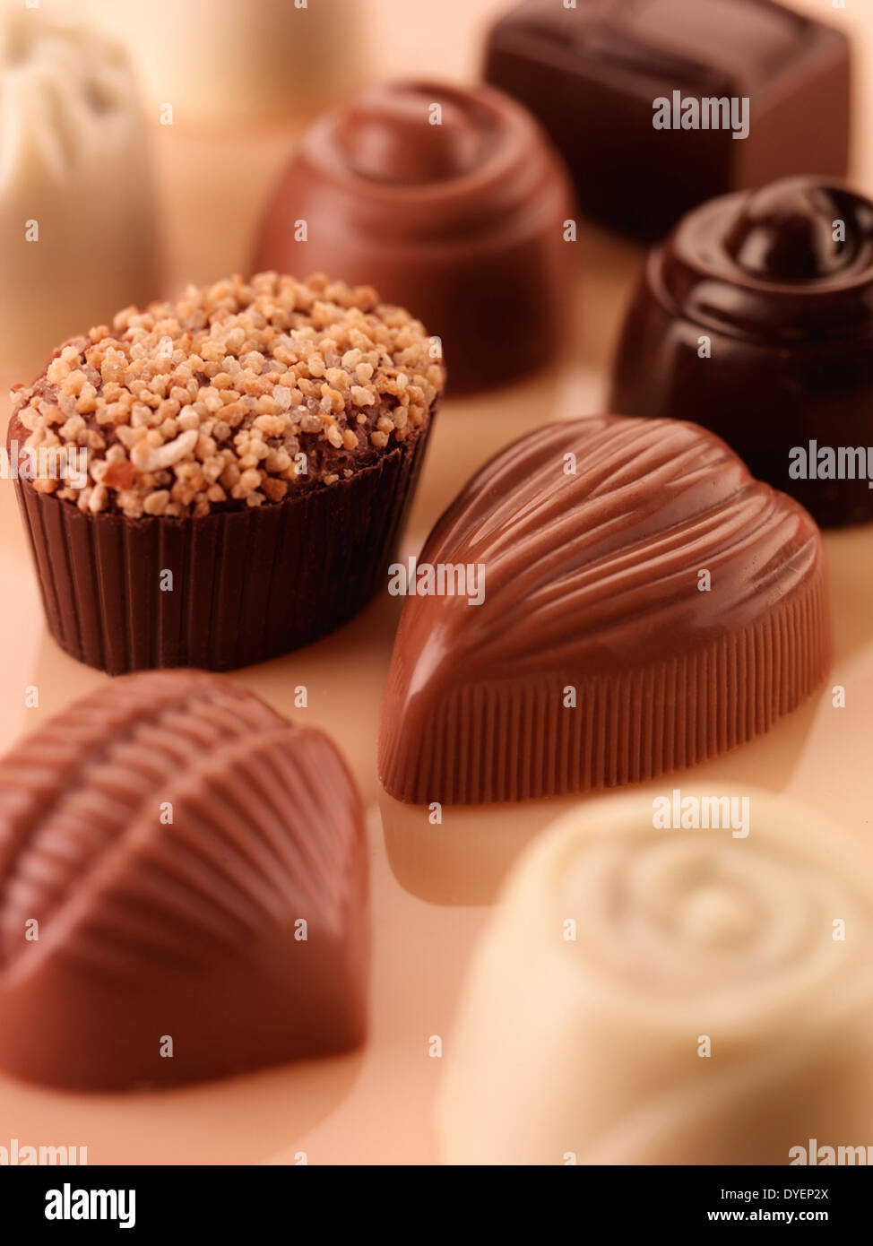 A SELECTION OF FANCY CHOCOLATES Stock Photo - Alamy