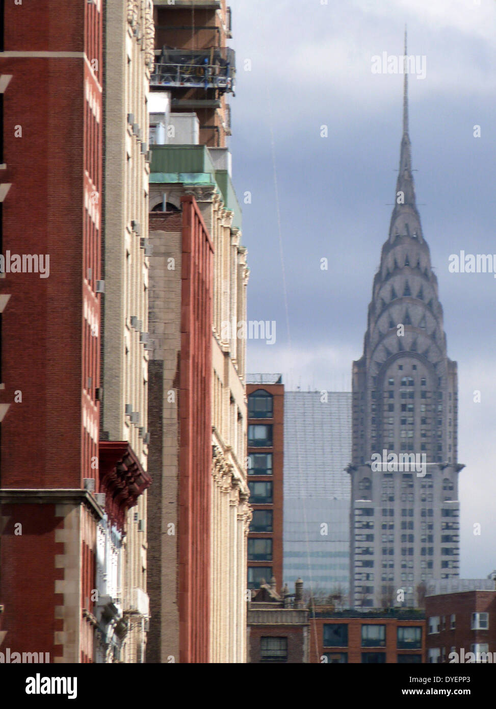 The Chrysler Building is an Art Deco style skyscraper in New York City ...