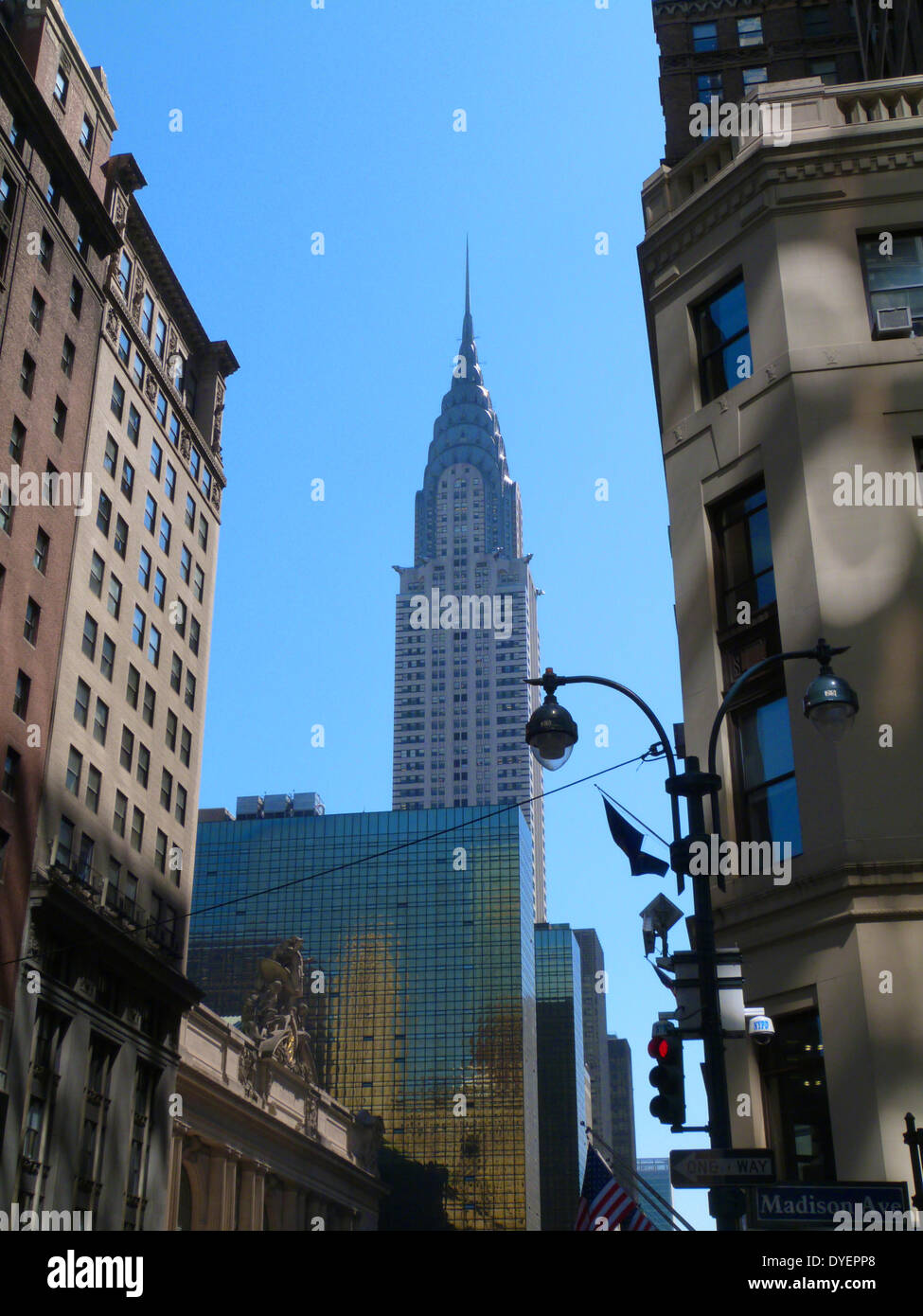 The Chrysler Building is an Art Deco style skyscraper in New York City ...