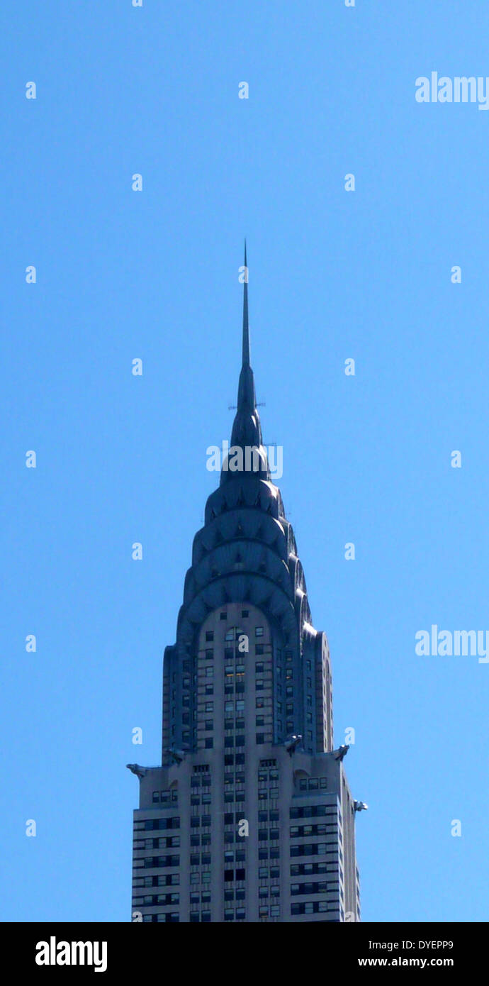 The Chrysler Building is an Art Deco style skyscraper in New York City ...