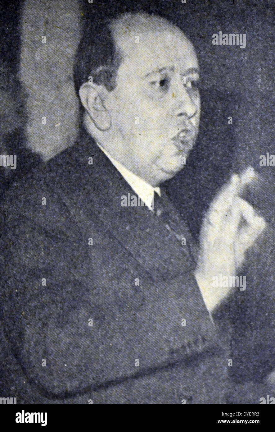 Spanish civil war: José María Gil-Robles y Quiñones de León (Salamanca ...