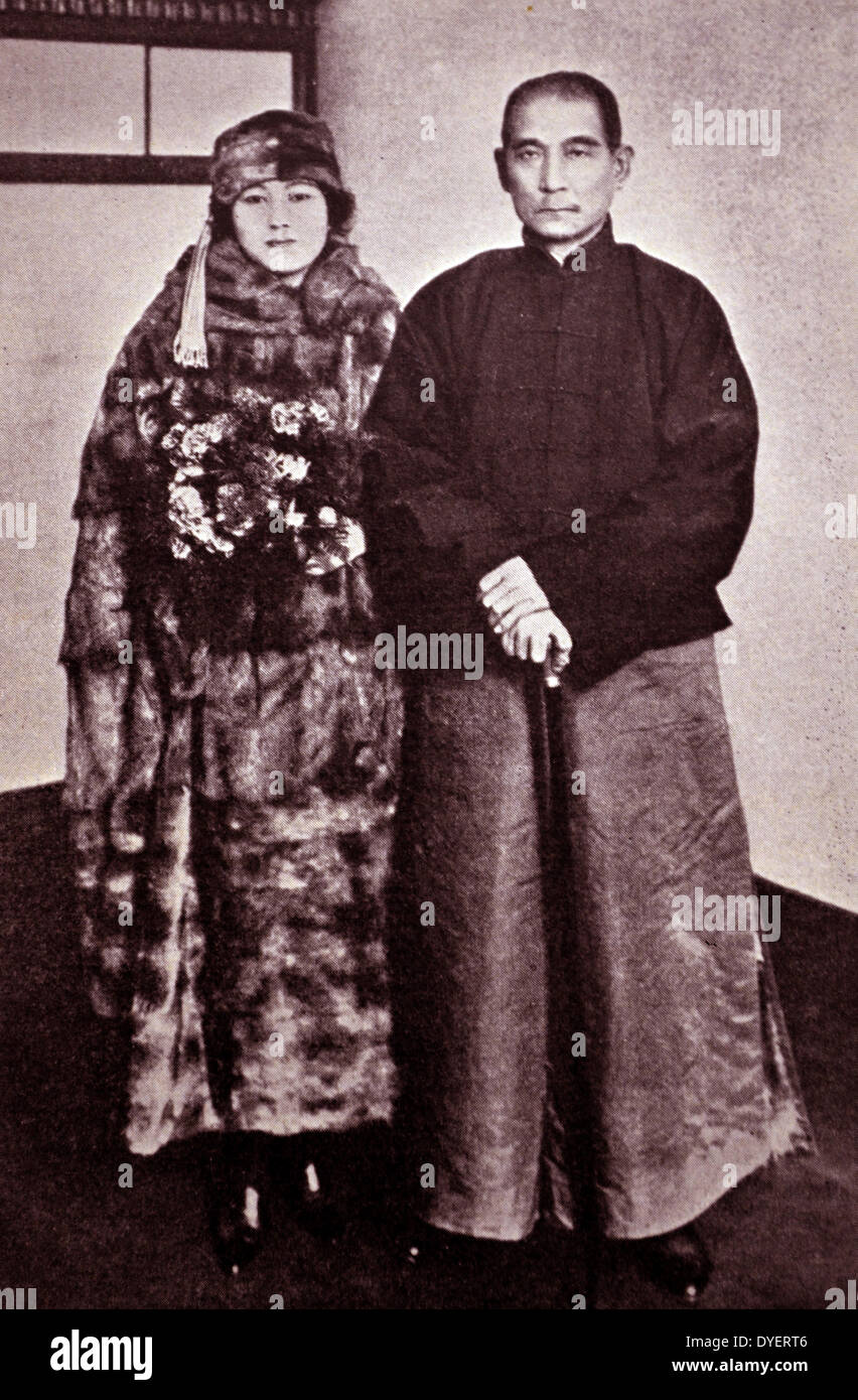 Sun Yat-Sen (1866-1925) and his wife - was a Chinese revolutionary ...