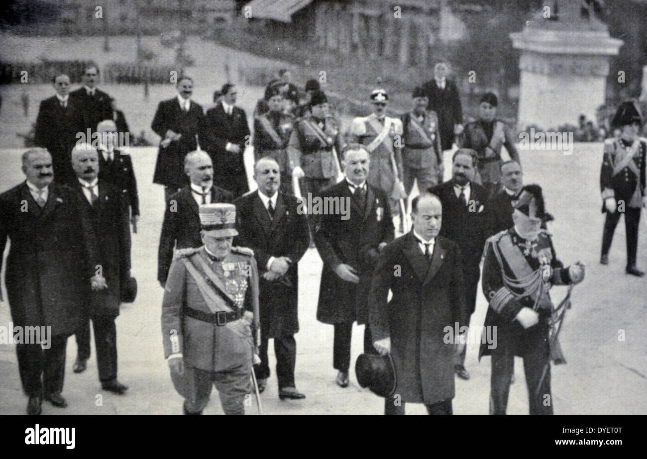 Duce italy benito mussolini governor hi-res stock photography and ...