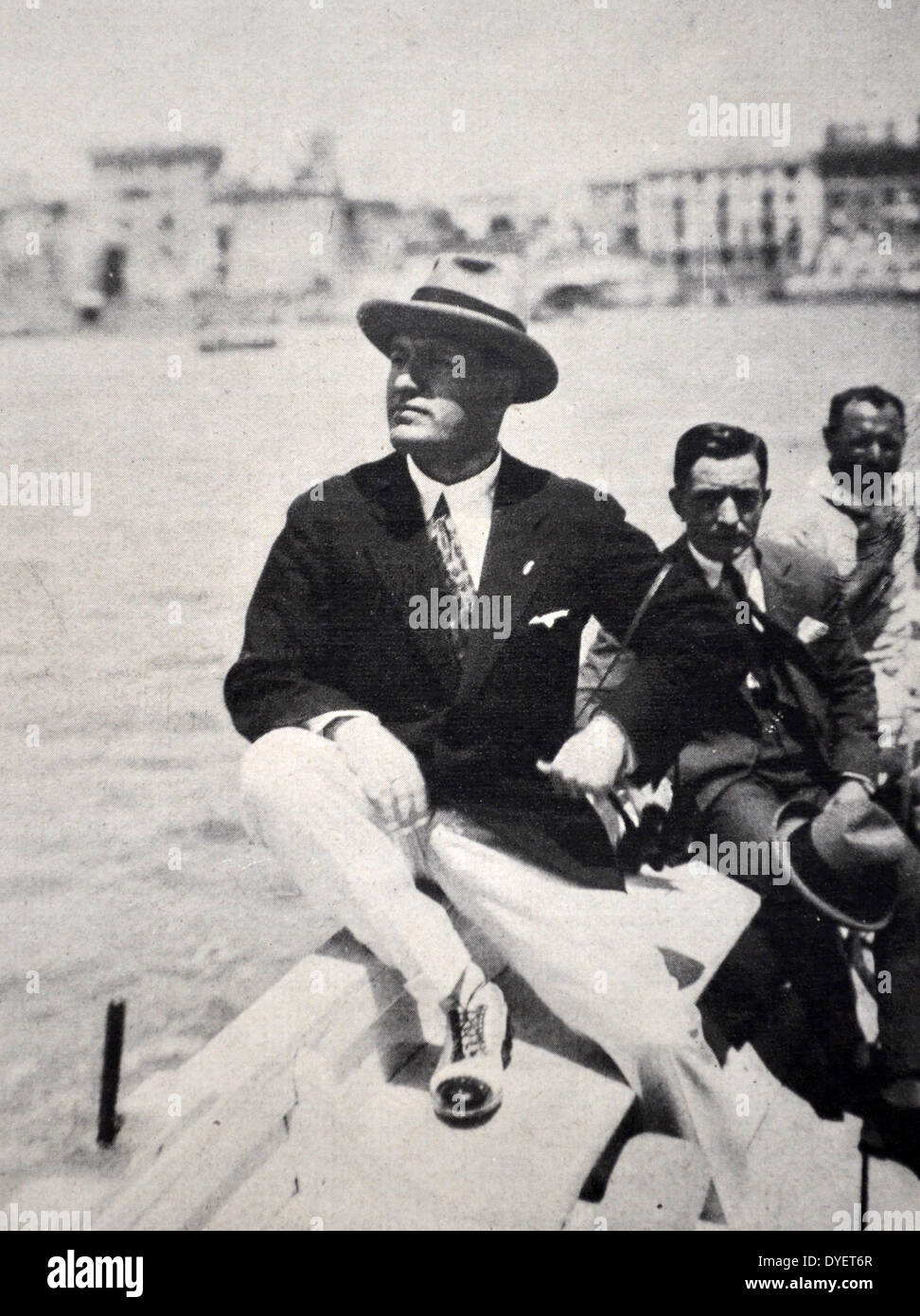 Mussolini in venice hi-res stock photography and images - Alamy