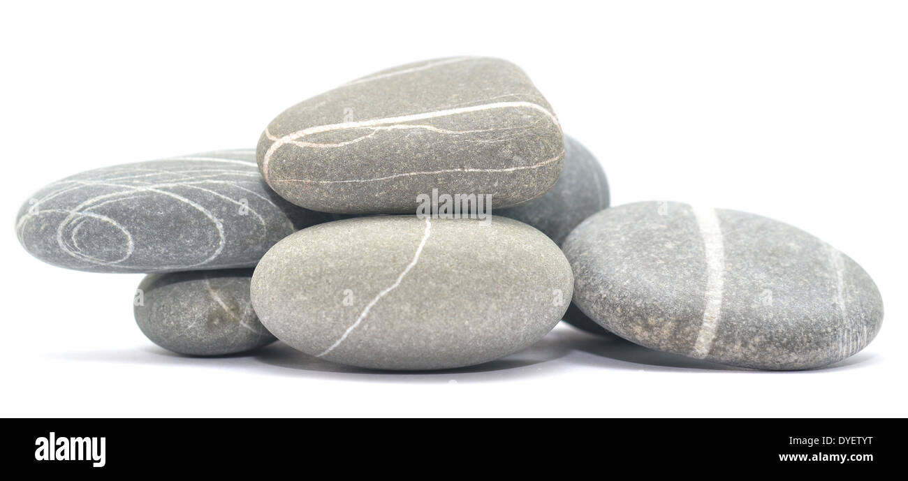balancing stones isolated on white background Stock Photo - Alamy