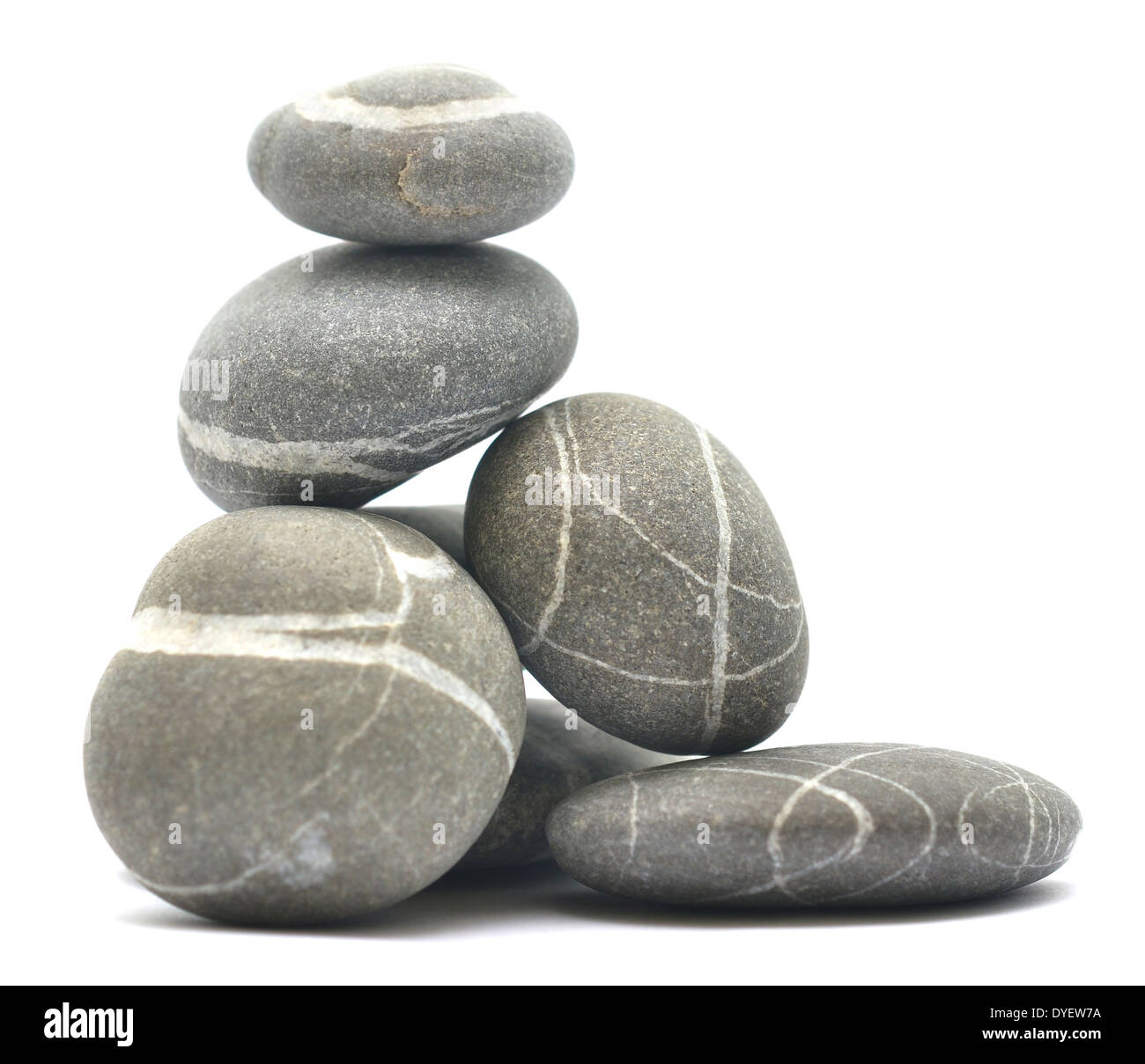 balancing stones isolated on white background Stock Photo - Alamy