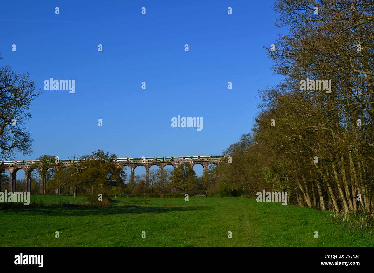 Ouse Valley Viaduct in Sussex,England Stock Photo - Alamy