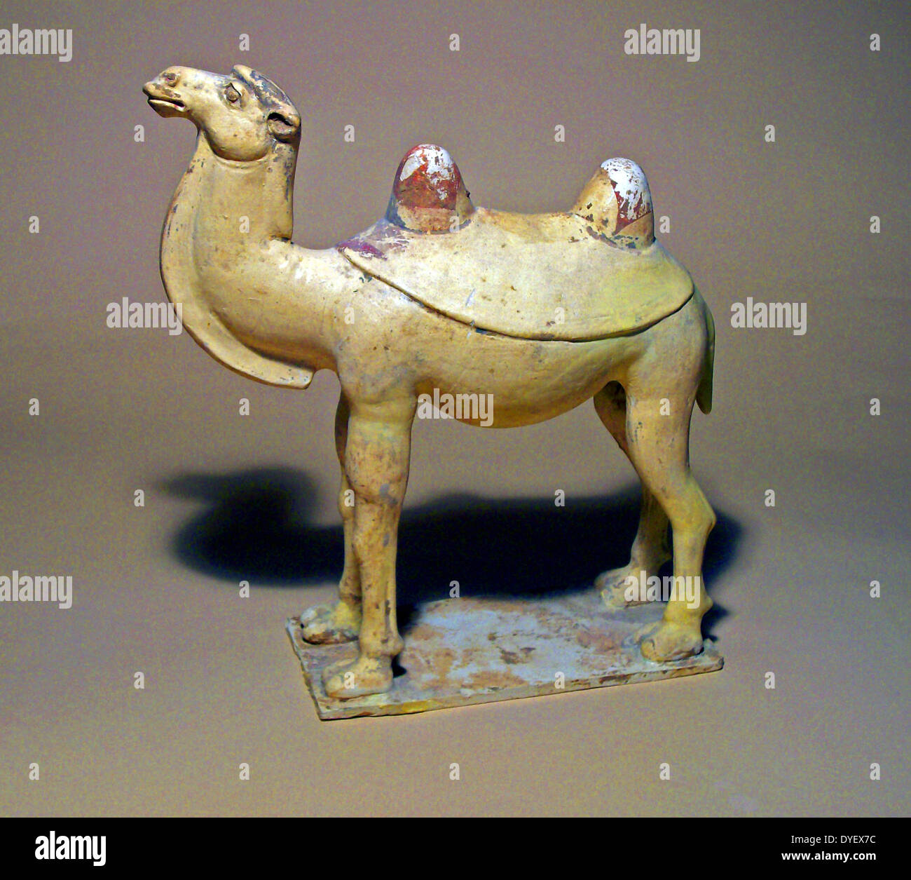 Two-humped bactrian camel. Max ht: 35 cm; Sui dynasty, China,581 - 618 ...