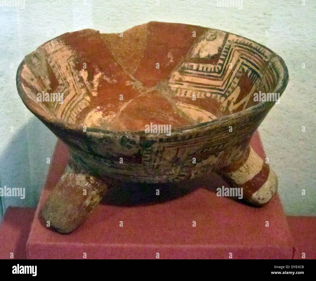 Pre columbian tripod ceramic zihuatanejo ixtapa mexico hi-res stock ...