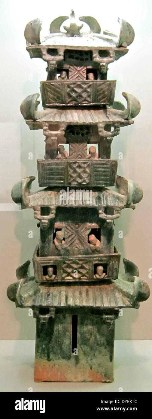 Han Tower, ceramic, art gallery, Hong Kong Stock Photo - Alamy