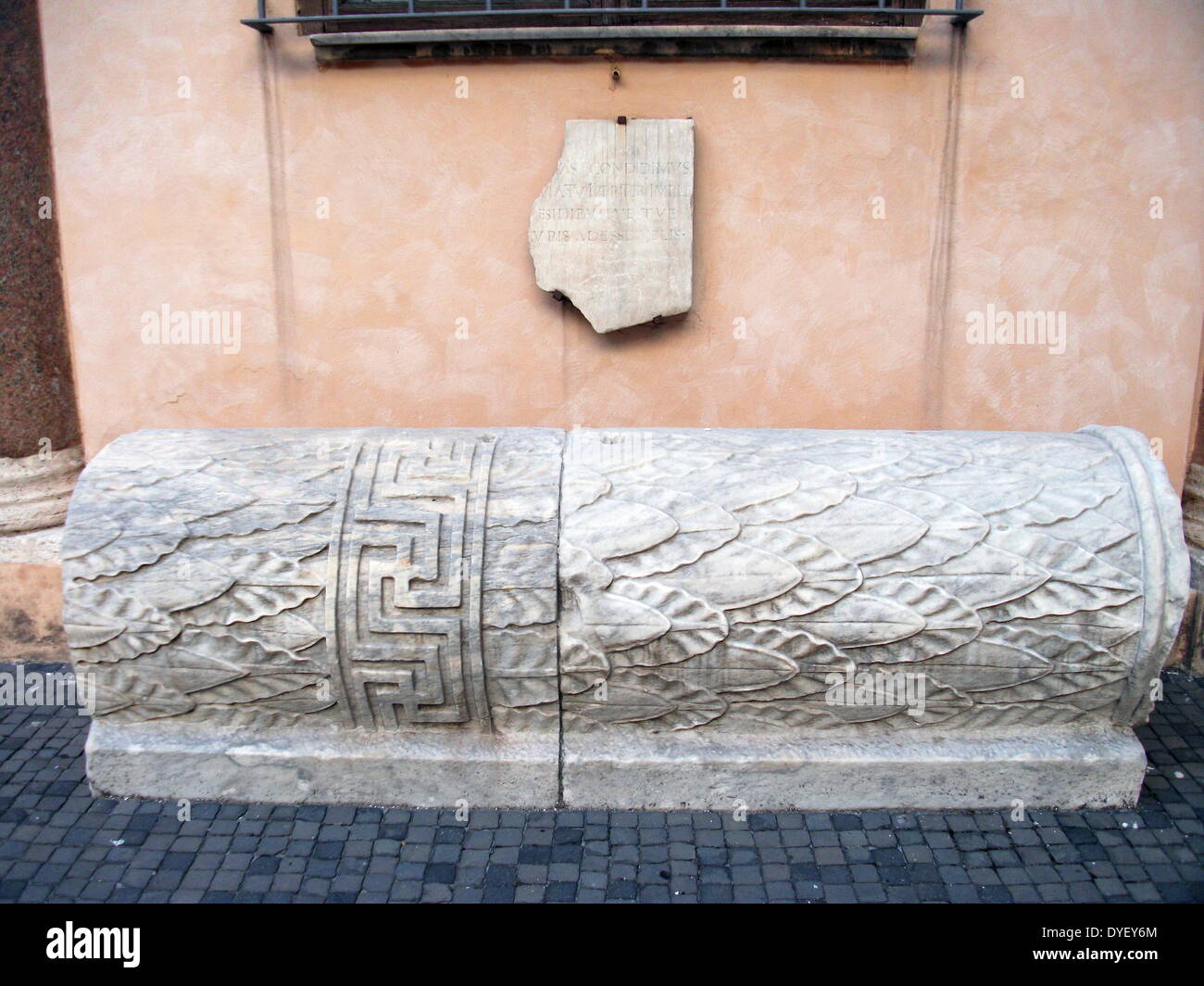 Detail from the Colossus of Constantine, an acrolithic statue that once ...