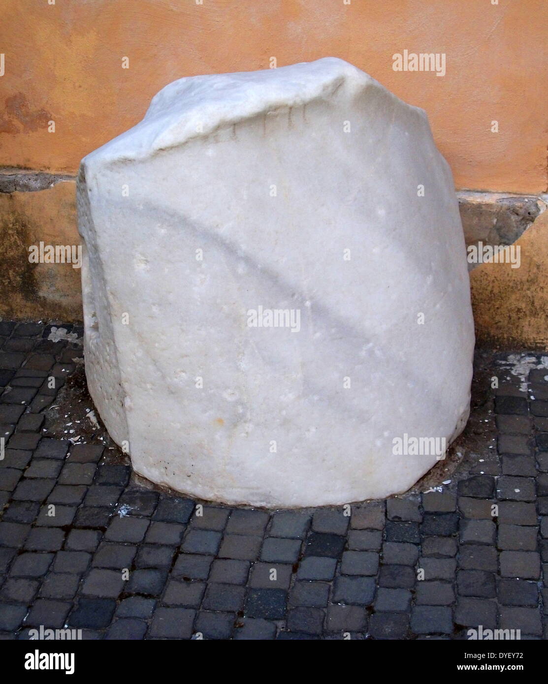 Detail from the Colossus of Constantine, an acrolithic statue that once ...