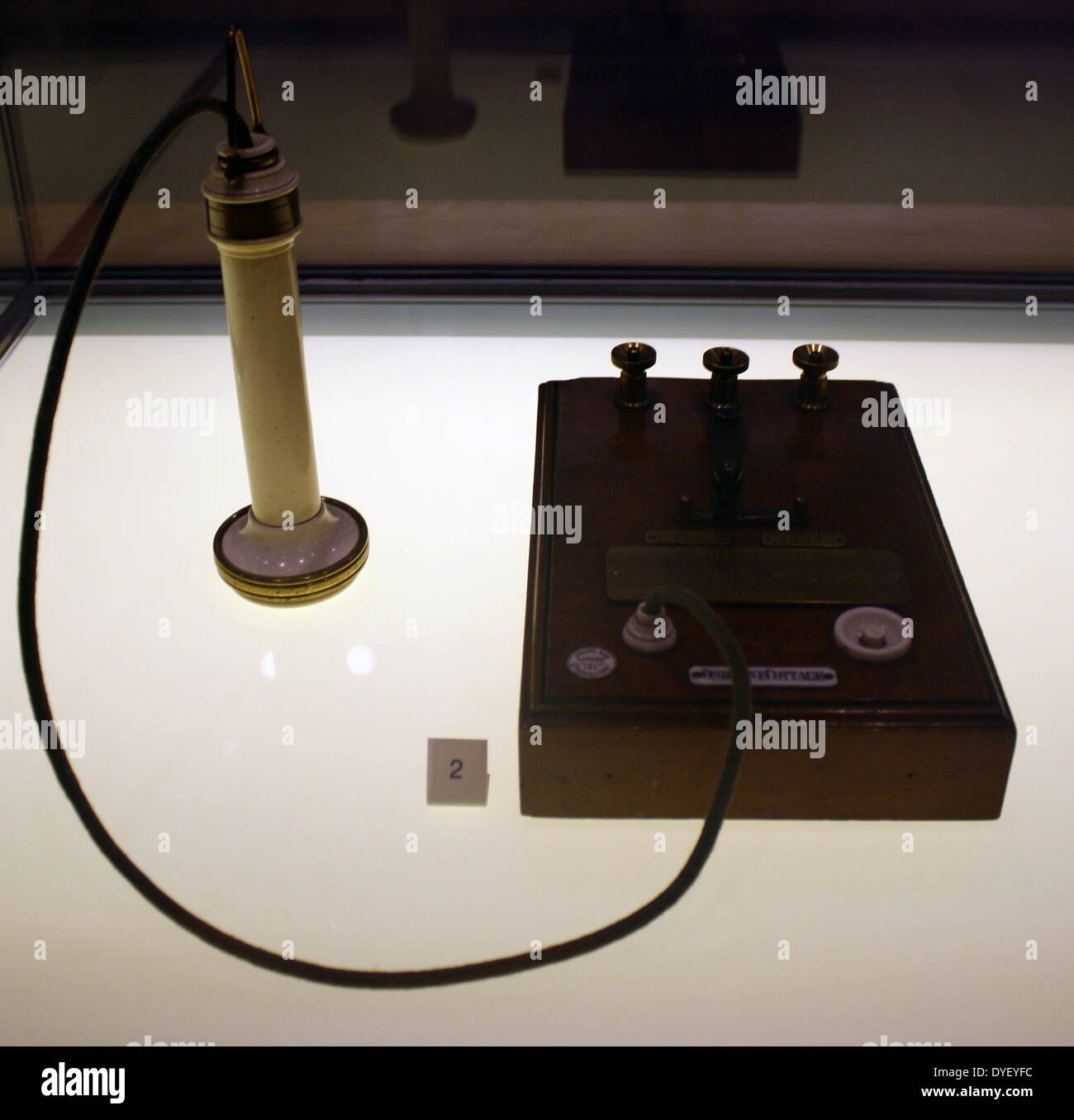 Bell's Osborne Telephone, circa 1878 (2 years after Alexander Graham ...