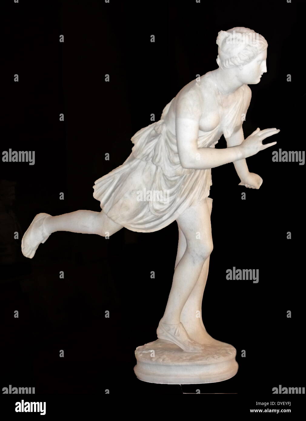 Sculpture of Atlante, A character of Ancient Greek mythology. Marble ...
