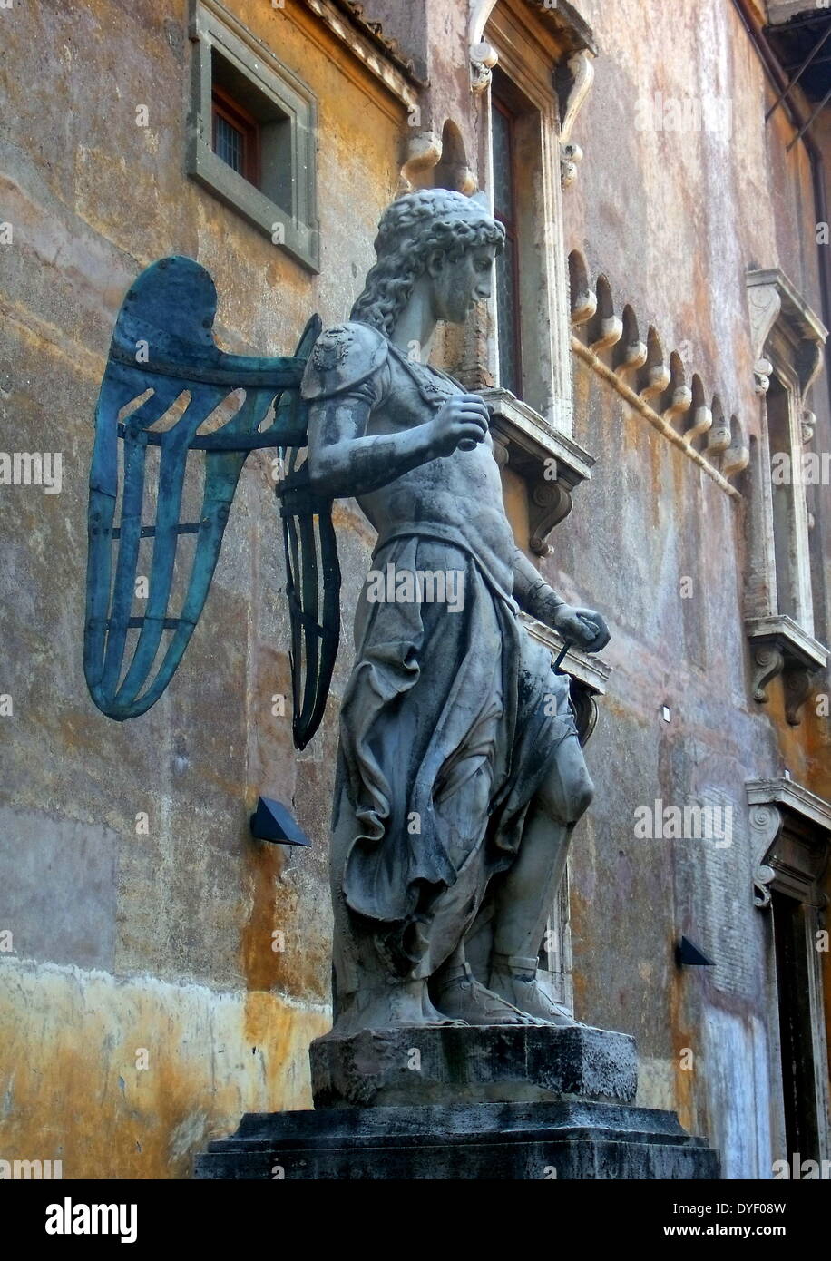 Raffaello da Montelupo's 'Arcangelo Michele' (St. Michael). Circa 1536 ...