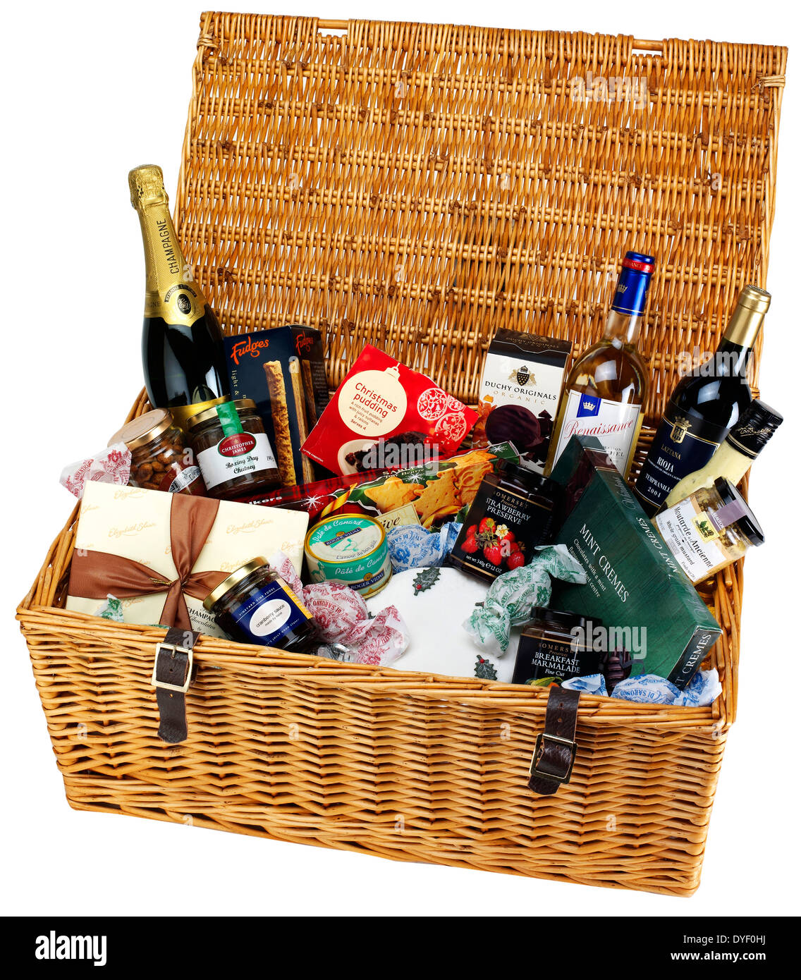 Luxury hamper hi-res stock photography and images - Alamy